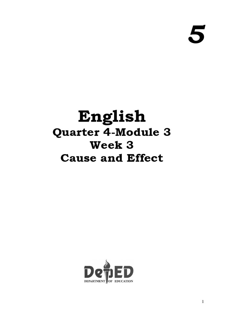 English 5 q4 m3 Week3 Revised Split | PDF | Syntax | Language Mechanics
