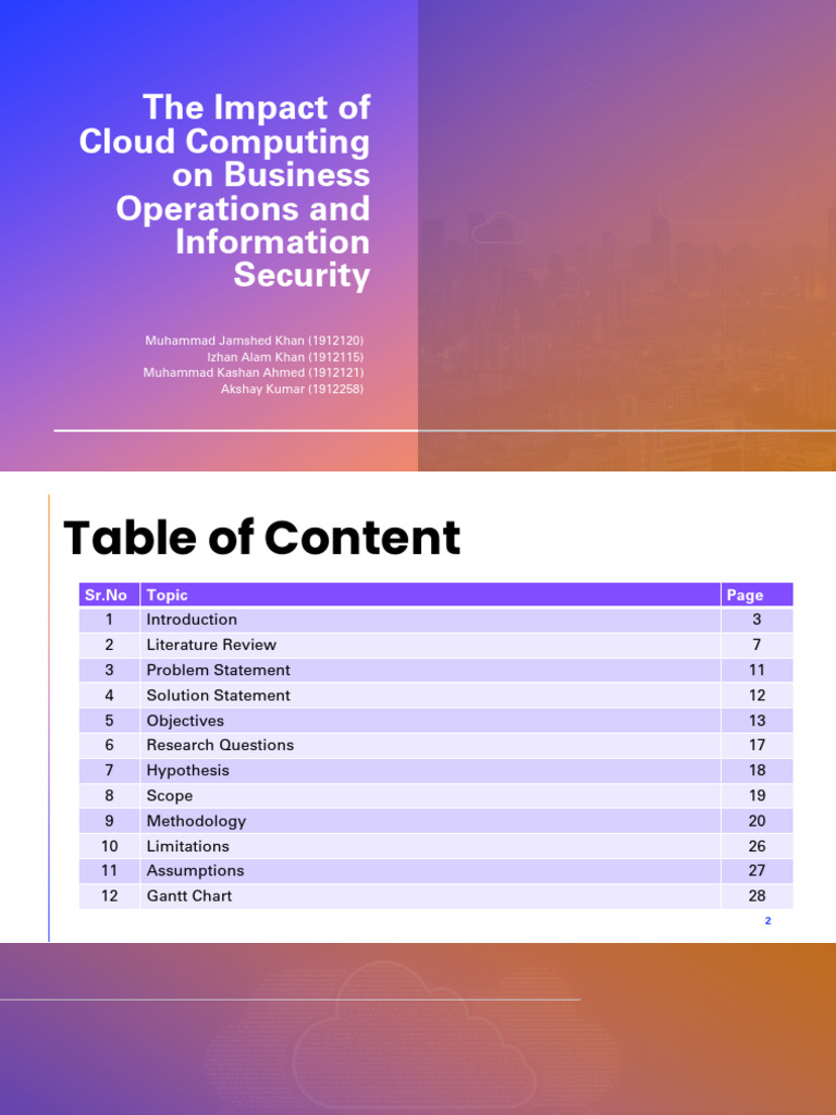 The Impact of Cloud Computing On Business Operations | PDF | Cloud ...