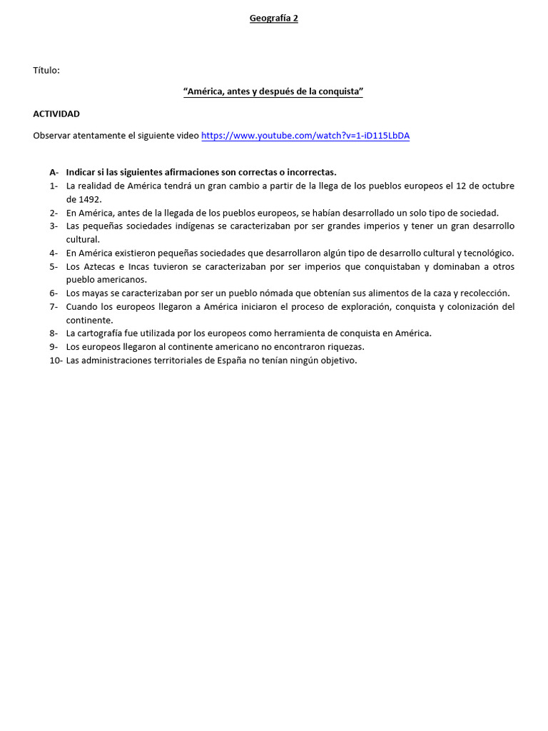 Clase Virtual 2 | PDF | Historia