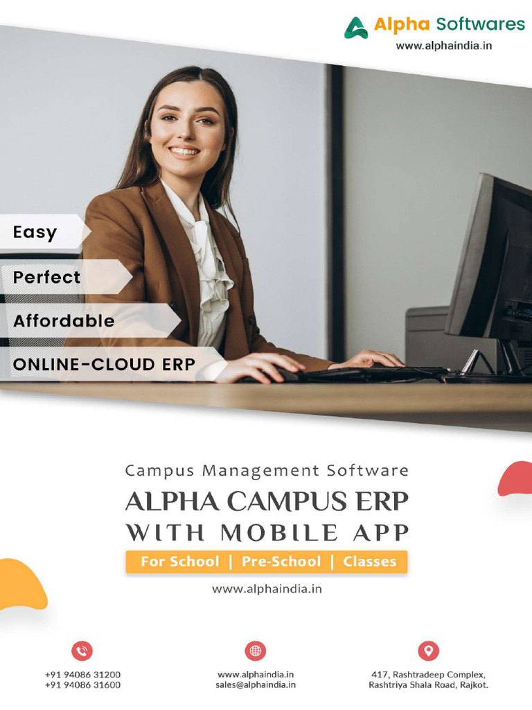 Alpha Campus Online ERP 2024 Pro and Full ERP | PDF