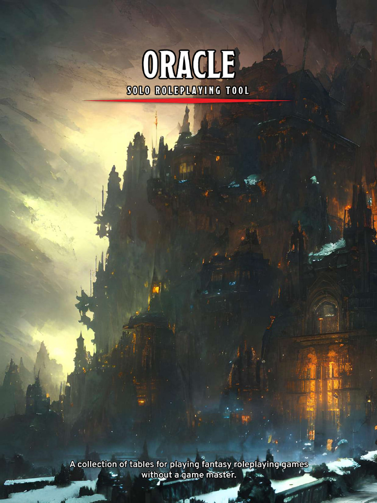 Solo RPG Adventure Guide | PDF | Role Playing Games