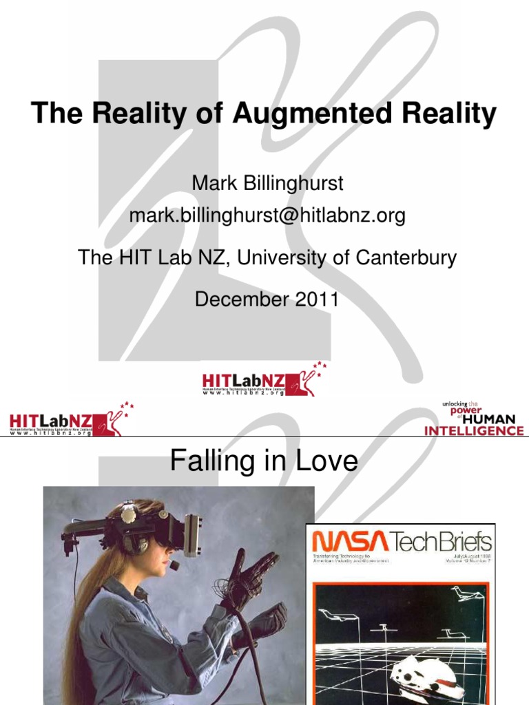 The Reality of Augmented Reality Mark Billinghurst | Download Free PDF ...