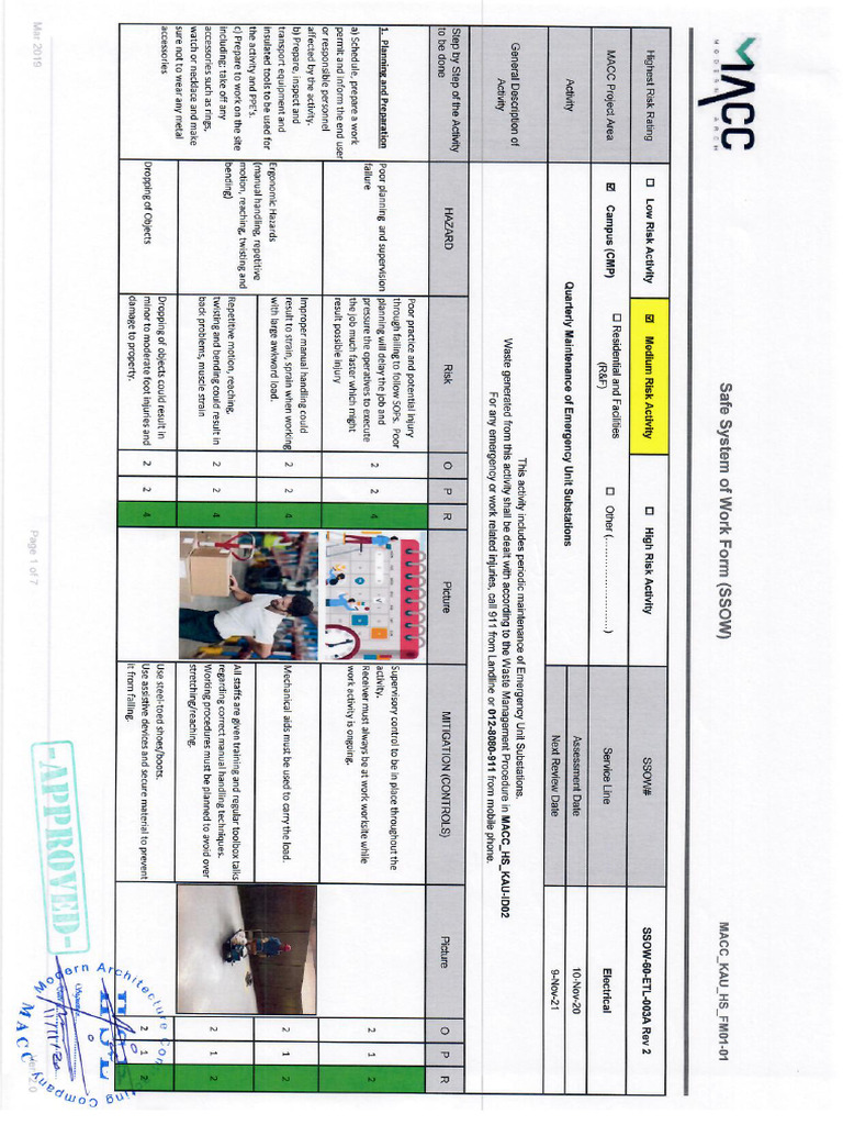 SSOW-60-ETL-003A Rev2 - Quarterly Maintenance of Emergency Unit ...