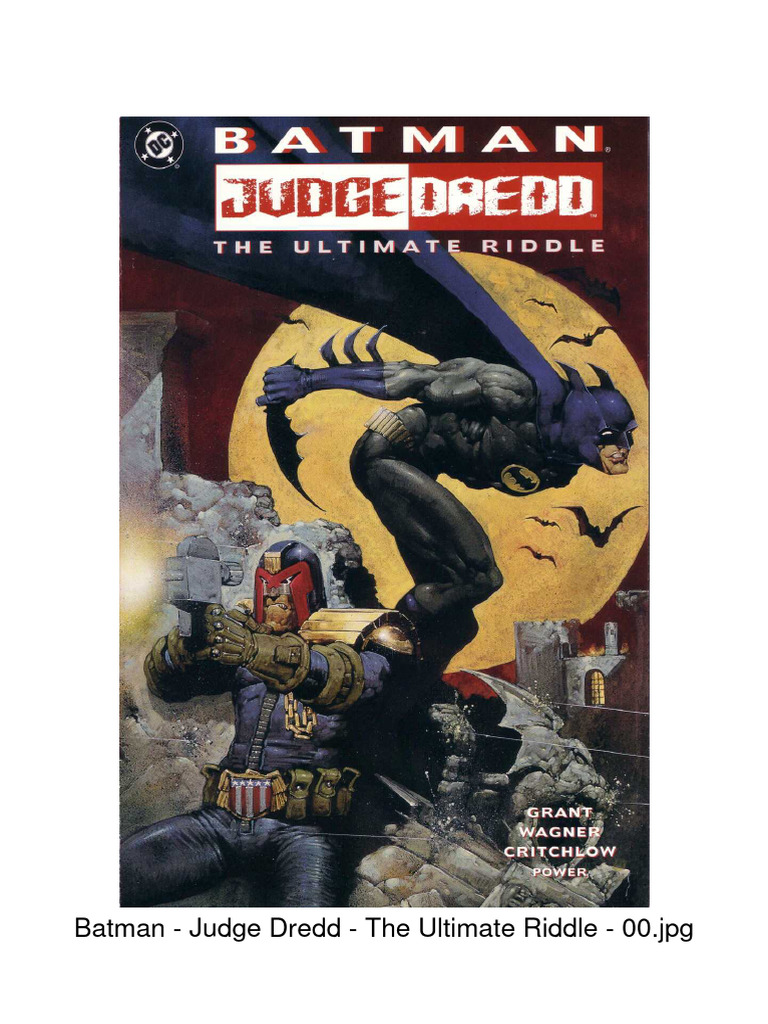 Elseworlds - Batman & Judge Dredd - The Ultimate Riddle | PDF