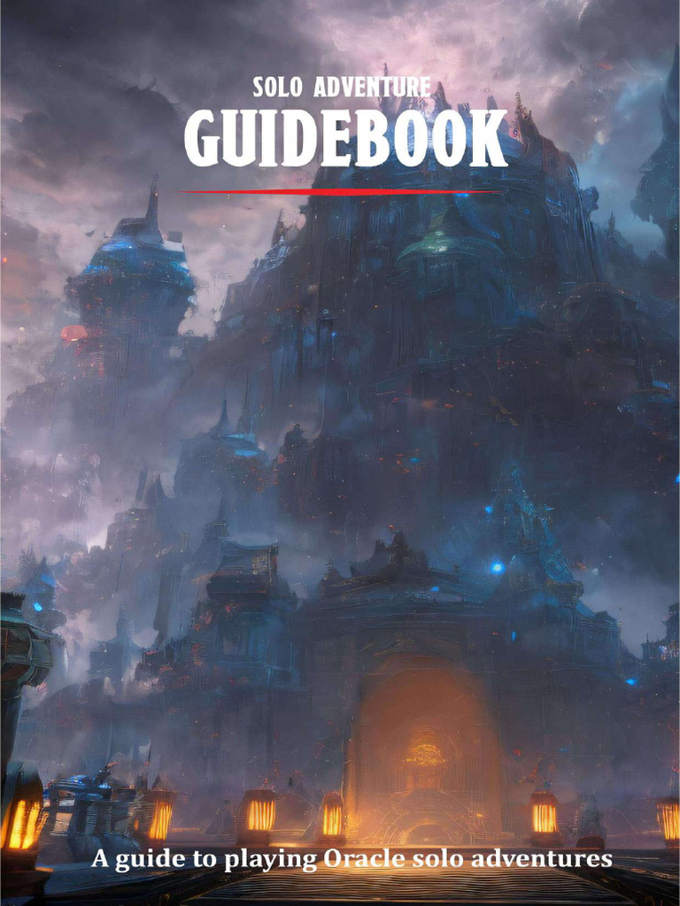 The Solo Adventure Guidebook | PDF