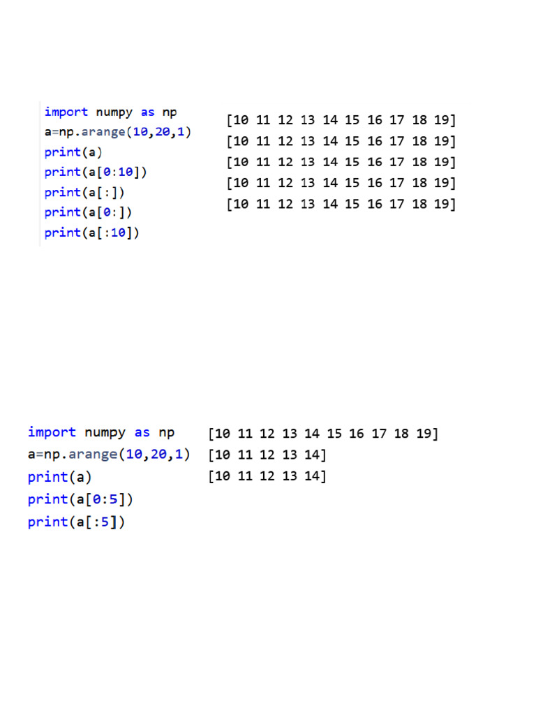 NumPy and Pandas | PDF