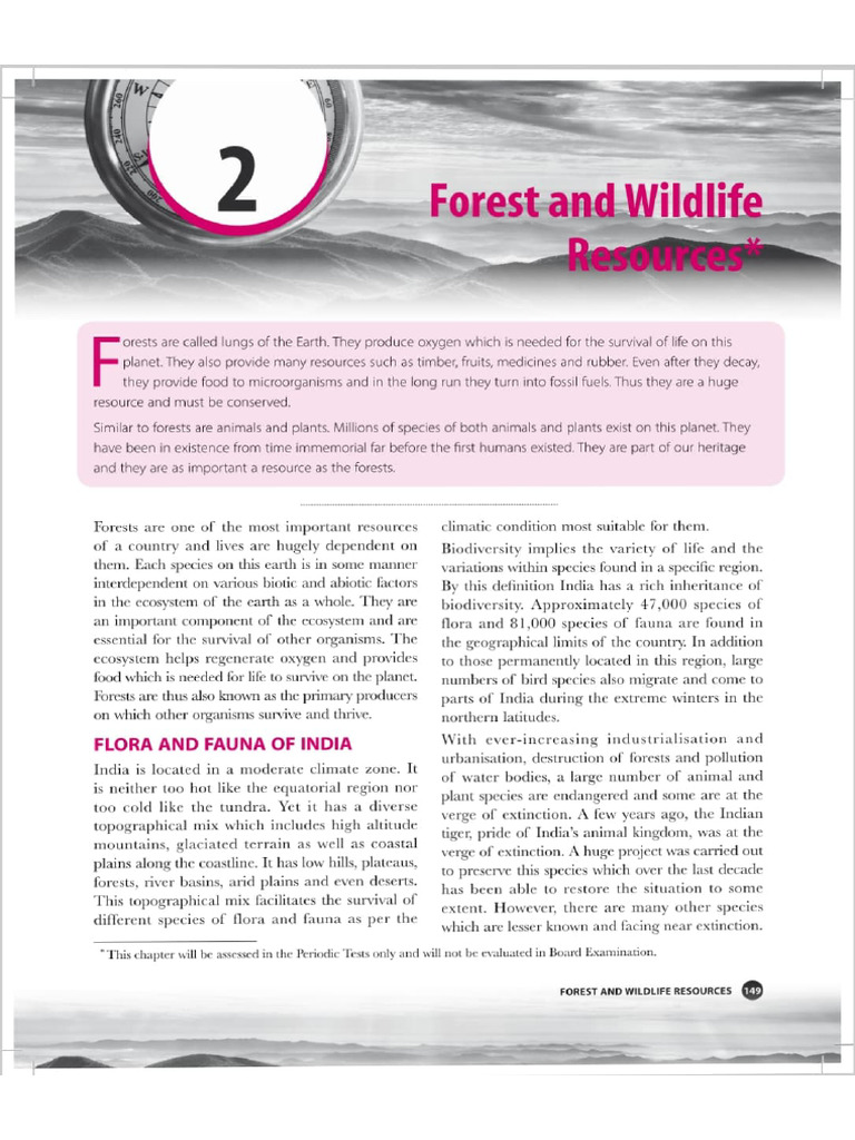 02 Forest & Wildlife Resources | PDF