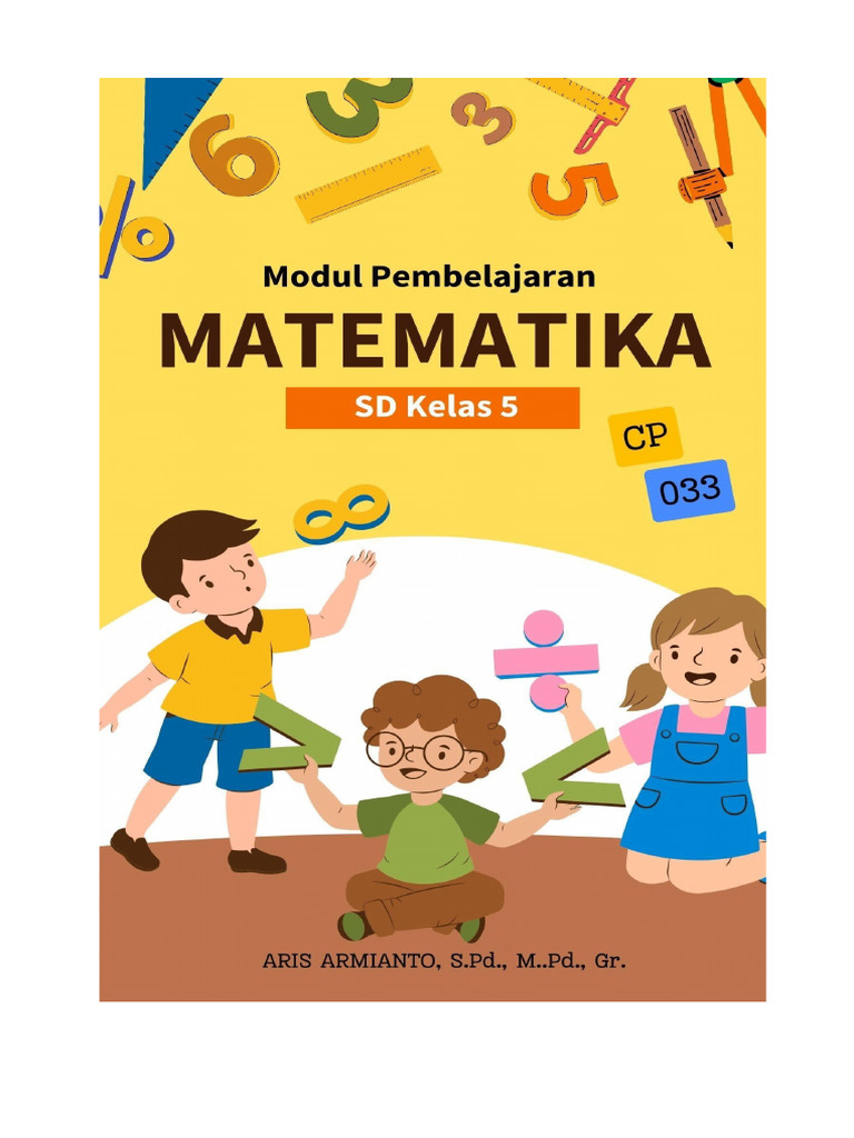Modul Ajar MTK Kls 5 Bilangan Cacah Menggunakan Pembelajaran Diferensiasi | PDF