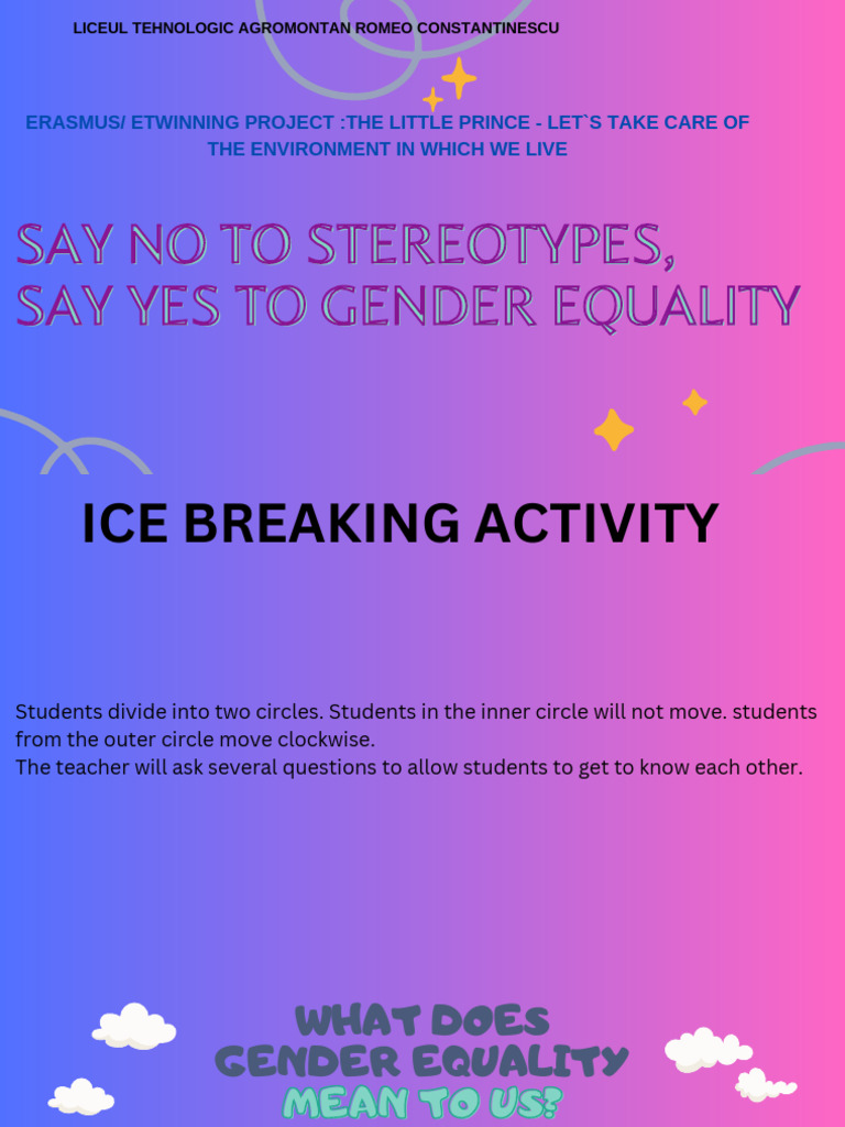 SAY NO TO STEREOTYPES | PDF | Woman | Gender Studies