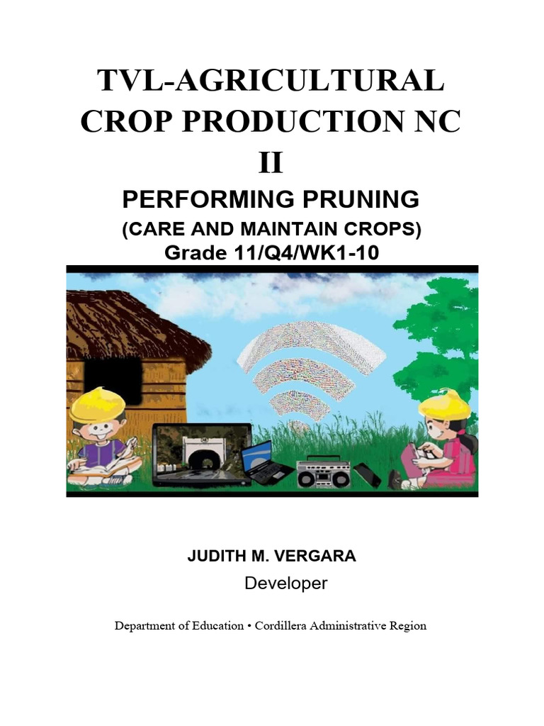 Acp NC II Module g11 q4 Wk1-10 | PDF | Pruning | Plants