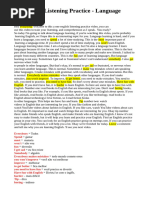 A1 Level English Vocabulary List | PDF