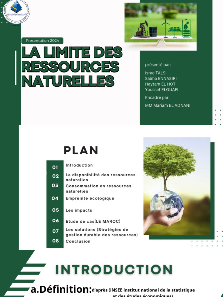 Dangers de l'exploitation des ressources naturelles | PDF | Eau | Écologie