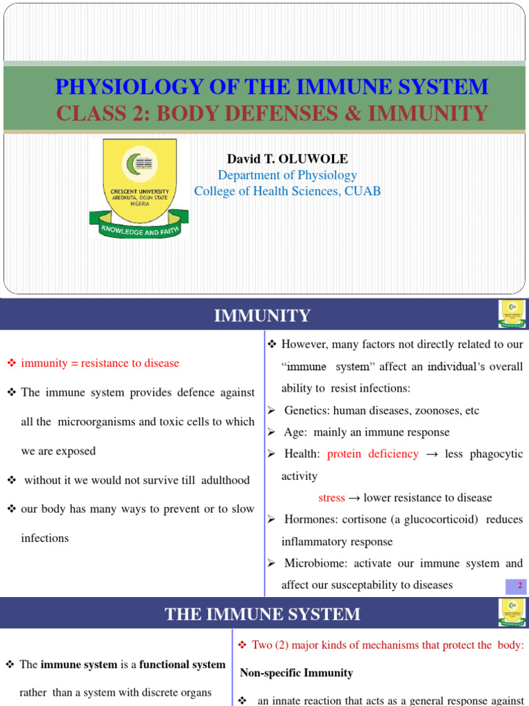 Immune System Physiology Overview | PDF | Immune System | Antibody