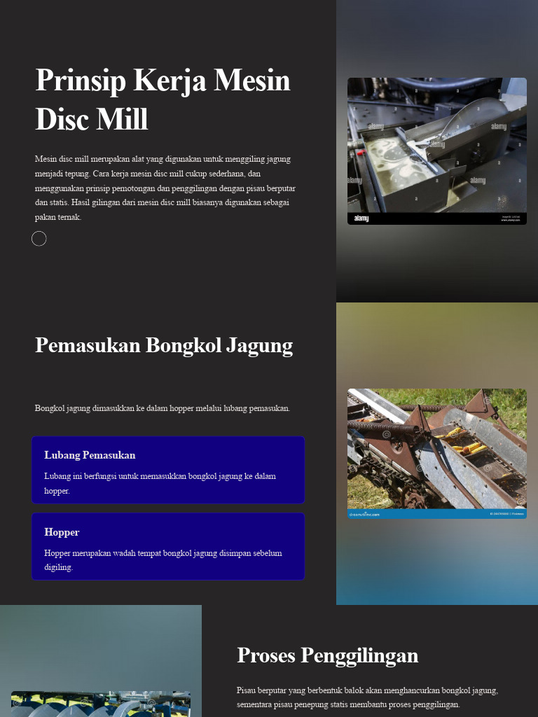 Kel5 Prinsip Kerja Disk Mill | PDF