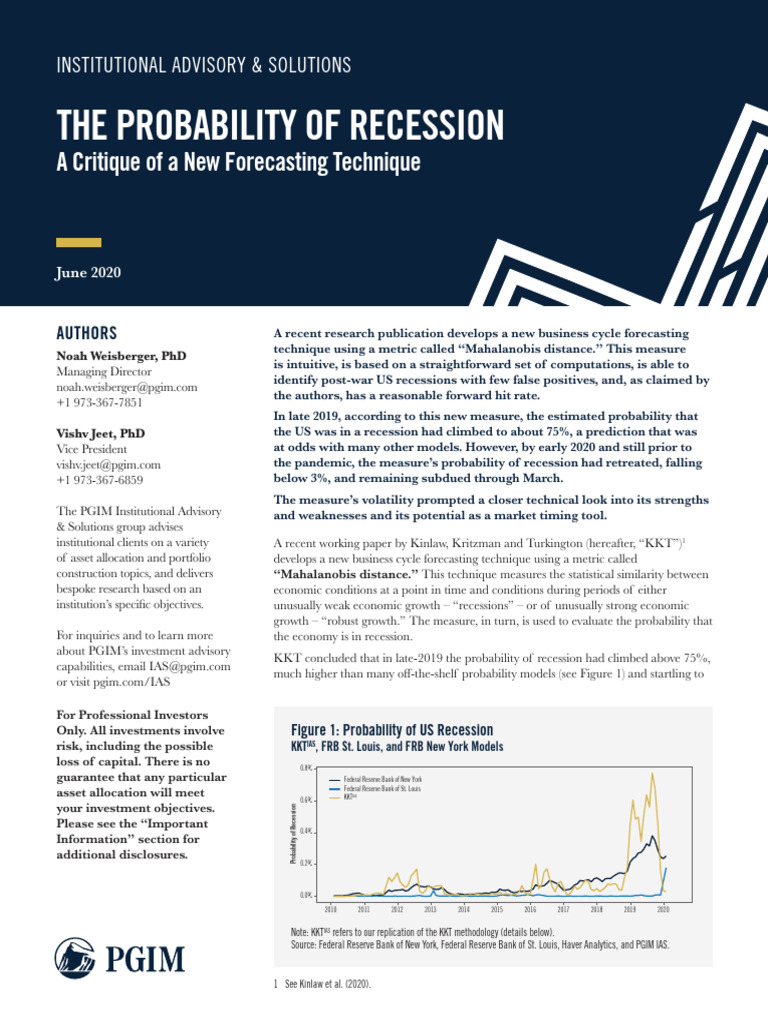 A Critique of A New Forecasting Technique | PDF | Dependent And Independent Variables ...