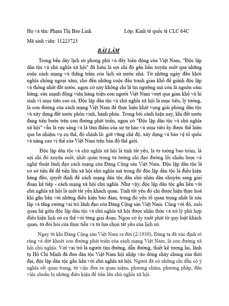 Lịch sử Đảng BTL 2 | PDF