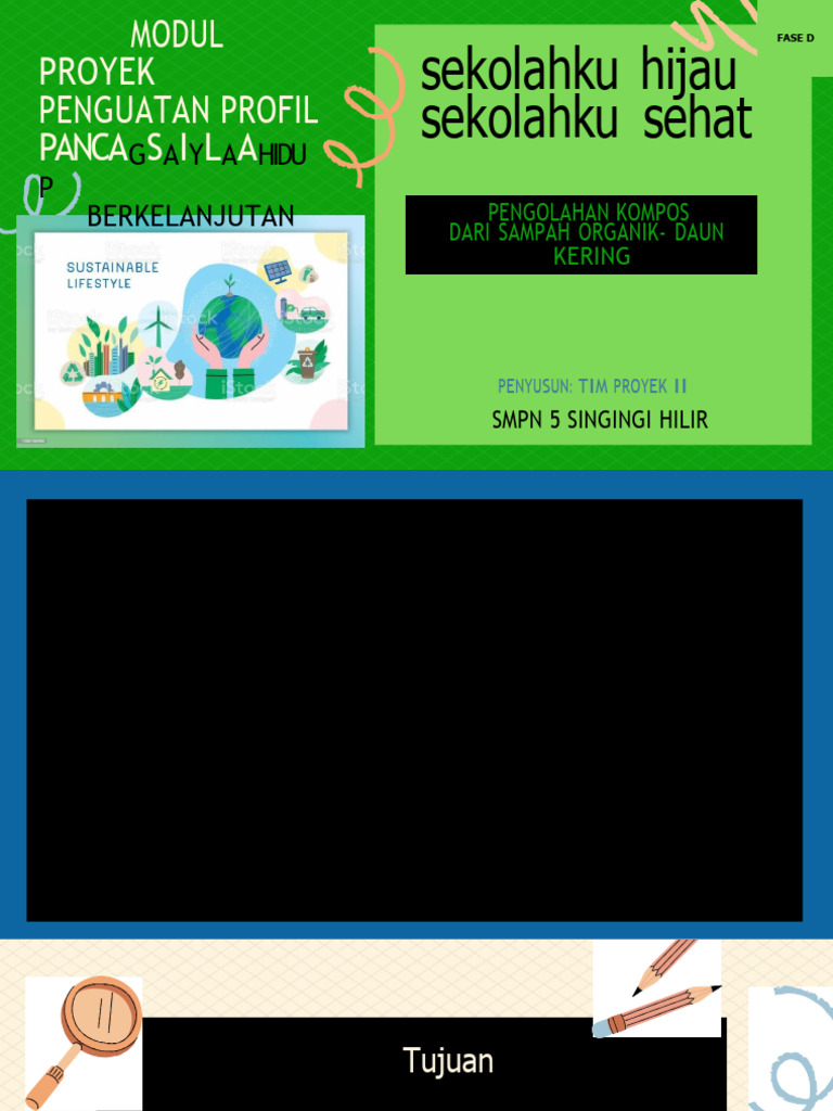 Modul Projek - Pembuatan Pupuk Kompos - Fase D | PDF