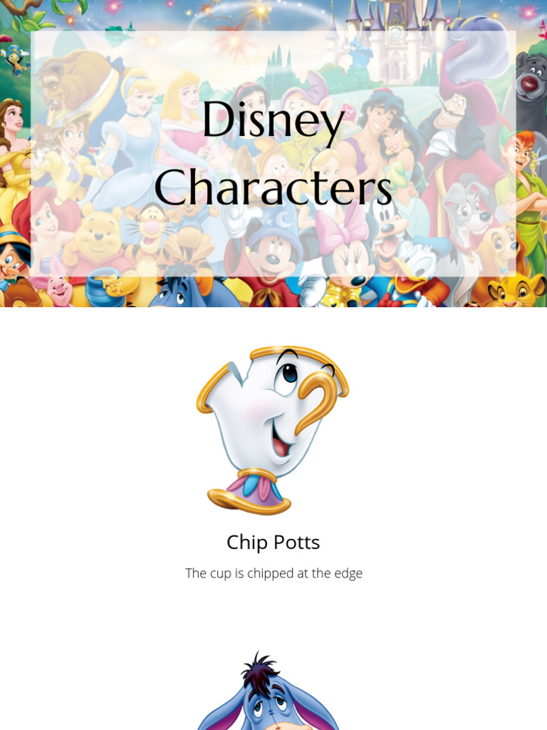 Disney Characters | PDF