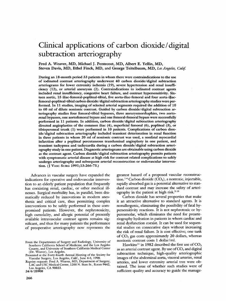 1990 - Weaver - Clinical Applications of Carbon Cioxide | PDF ...