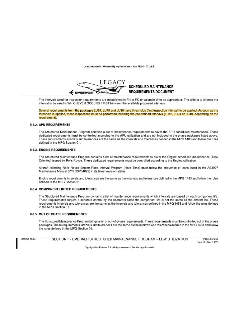 Threshold Packages | PDF