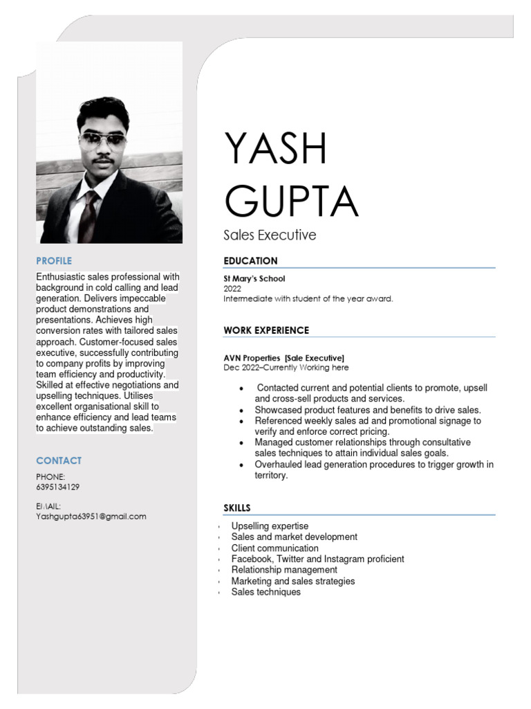 Yash Resume | PDF