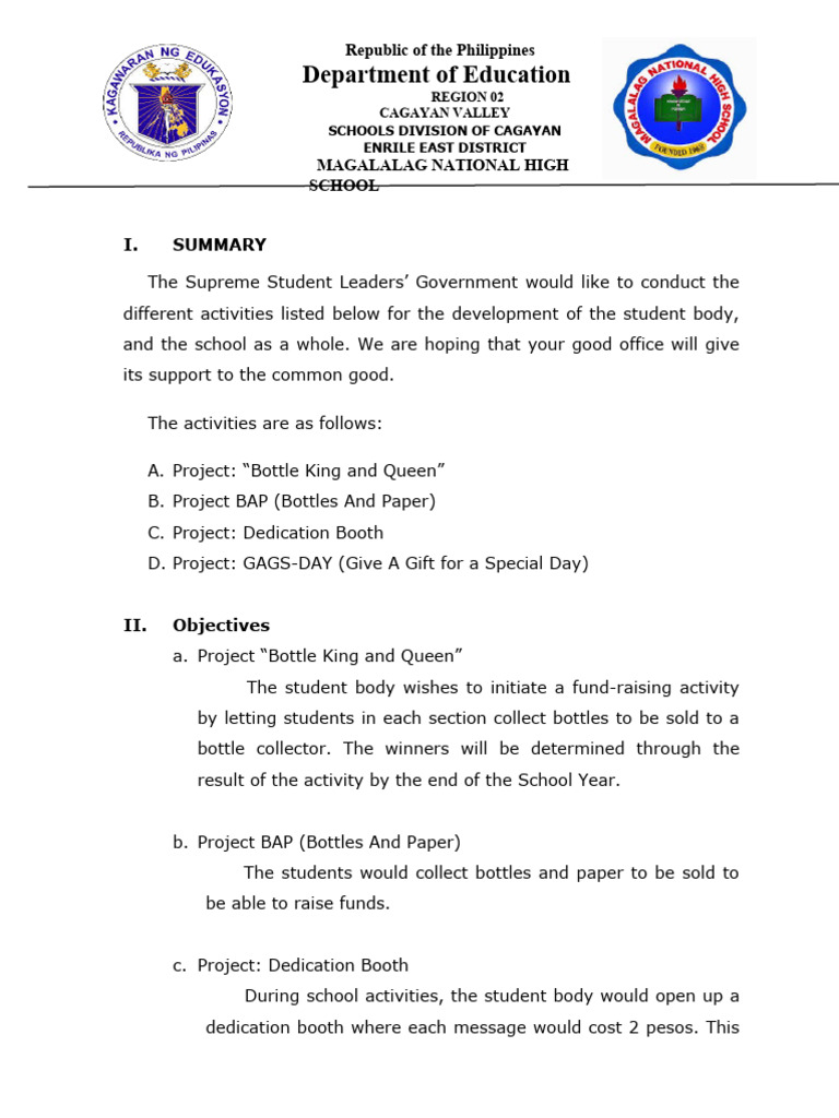 Project Proposal For SSLG | PDF | Social Science | Art