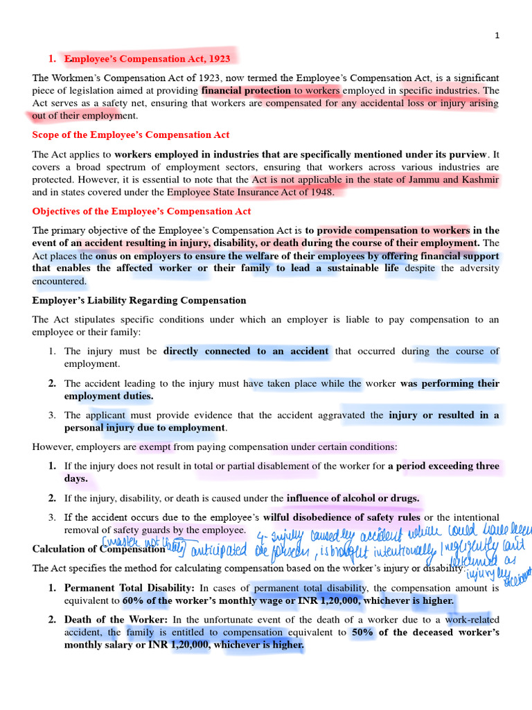 ECA Final | PDF | Legal Liability | Employment