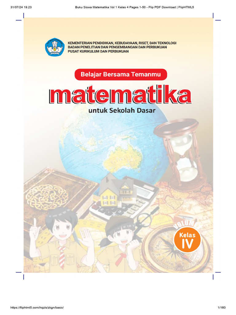 Buku Siswa Matematika Vol 1 Kelas 4 Pages 1-50 - Flip PDF Download ...
