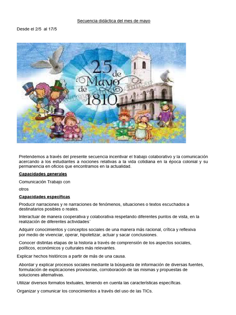 Secuencia Didactica Primer Grado Lengua