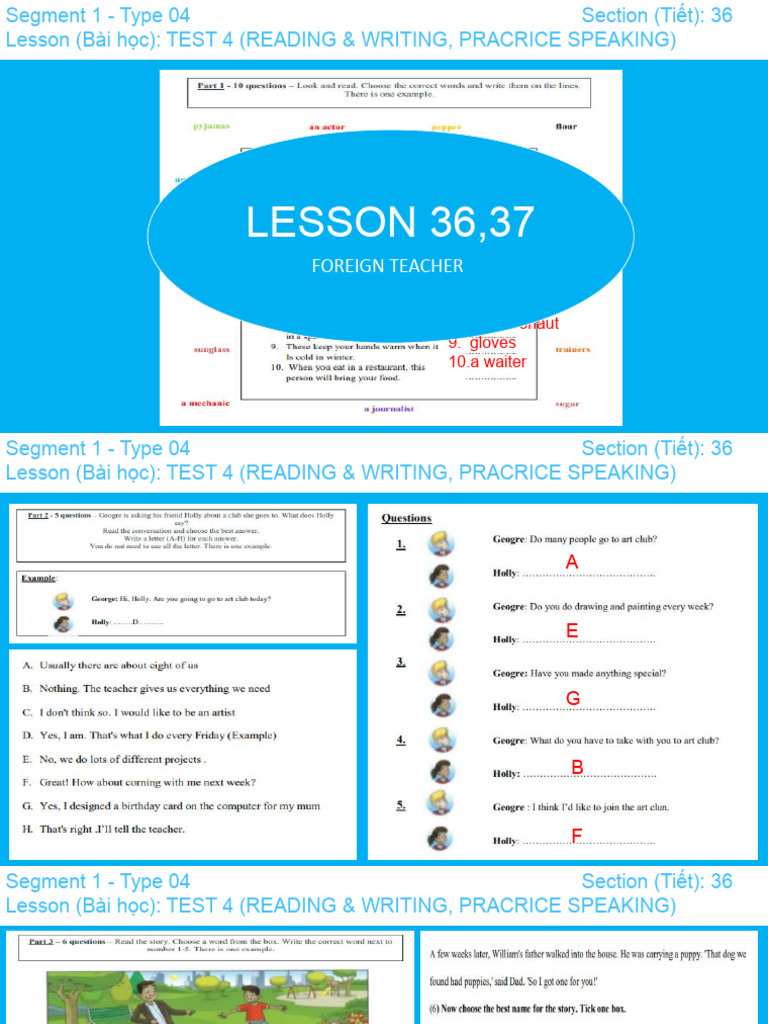 Lesson 363738 TQ Flyers Powerpoint 0 | PDF