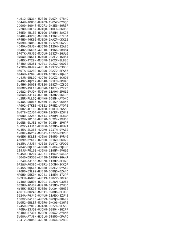 VMware Workstation Pro 17 Keys | PDF | V Mware | Virtualization