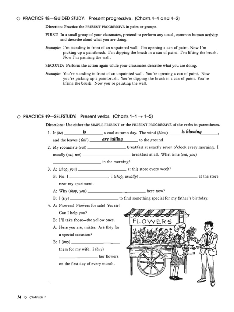 Present Continuous | PDF