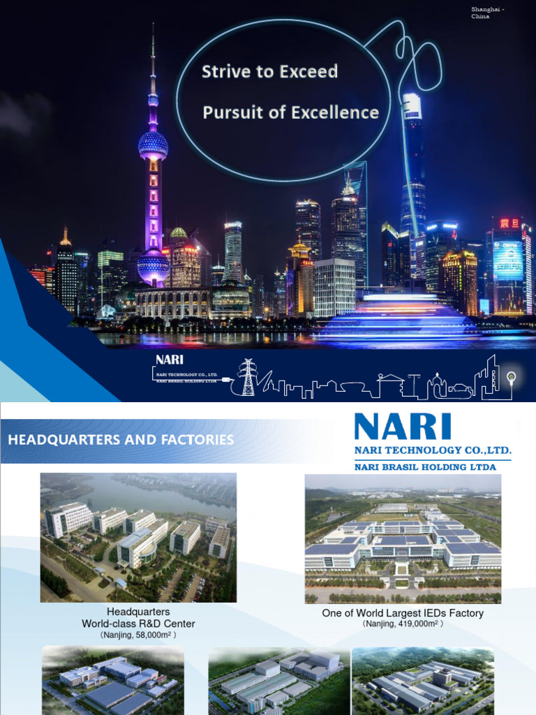 NARI - Corporate Presentation | PDF | Electrical Substation | Electric Power Transmission