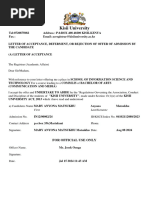 Letter of Deferment | PDF | University