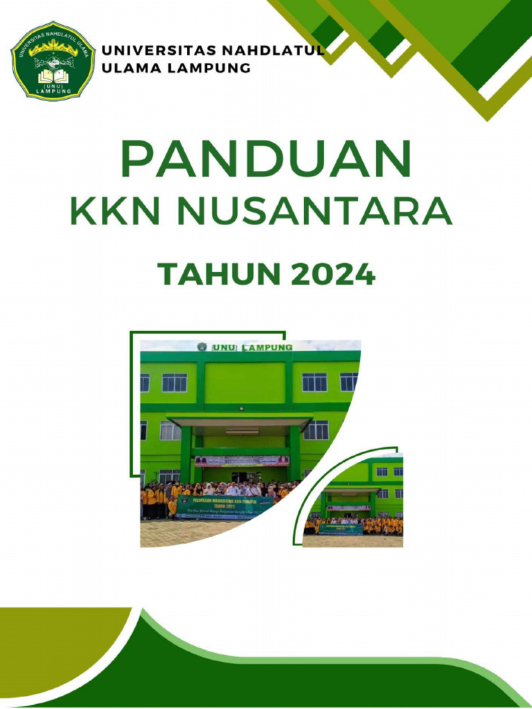 Buku Panduan KKN Nusantara 2024 | PDF