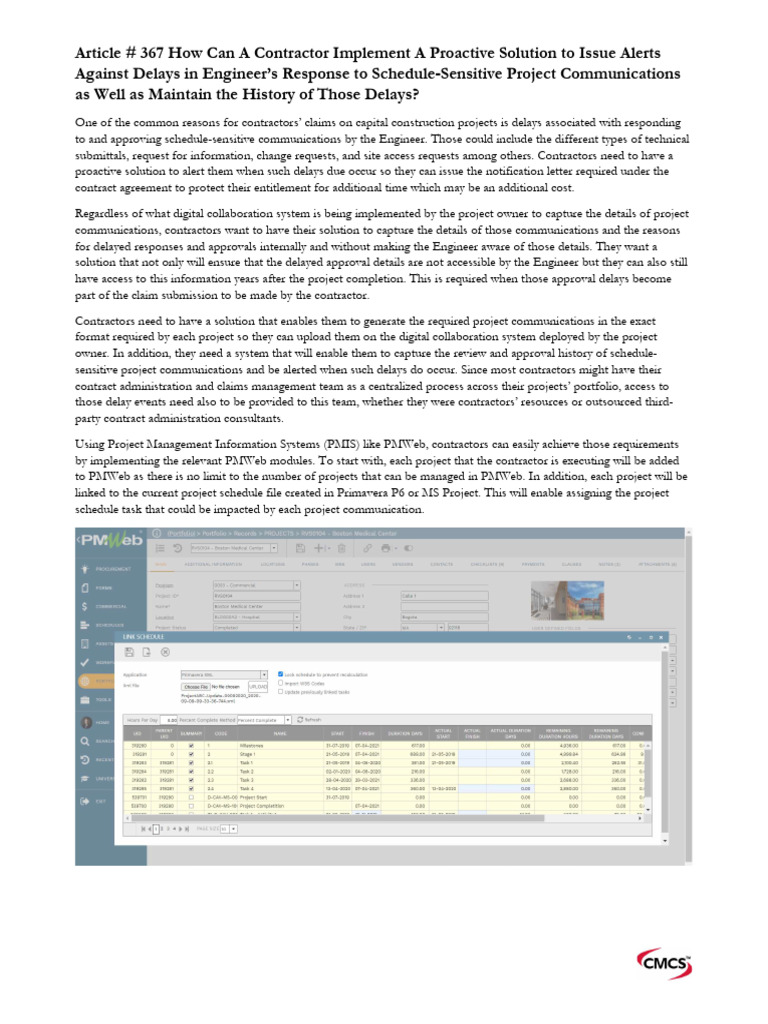 Proactive Solutions for Contractor Delays | PDF | Project Management ...
