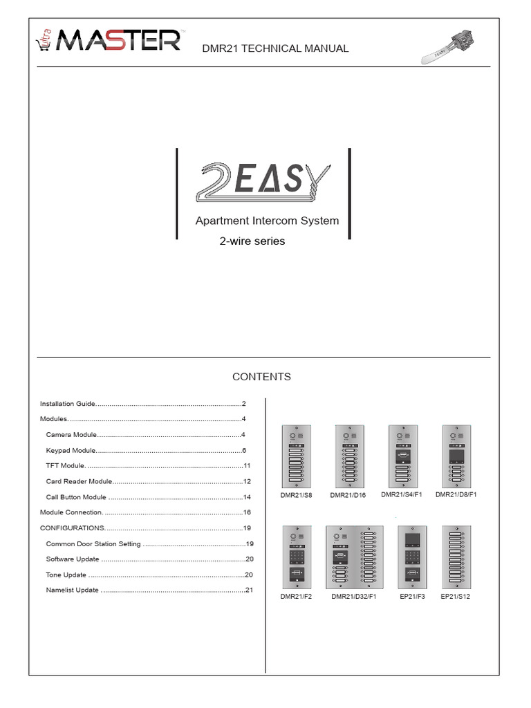 Manual DMR21 | PDF | Manufactured Goods | Electrical Engineering