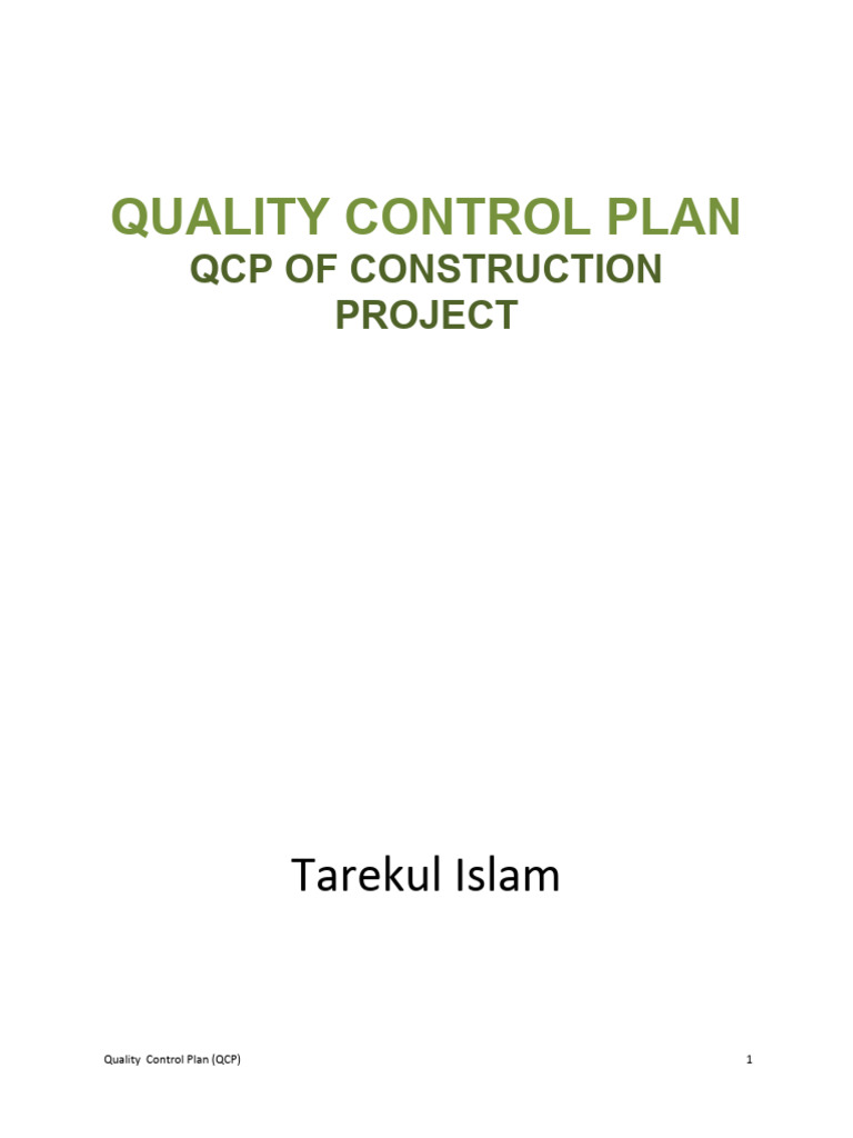 Construction Quality Control Guide | PDF | Quality Assurance | Concrete