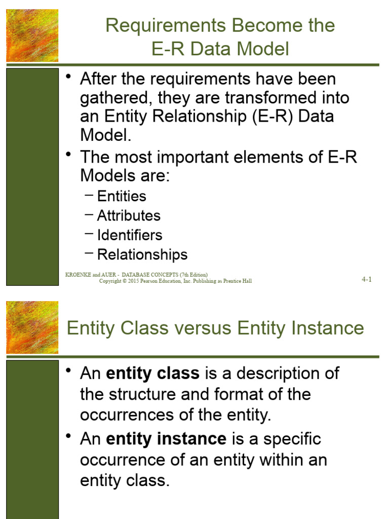 EER Diagram Slides | PDF | Data | Computer Programming