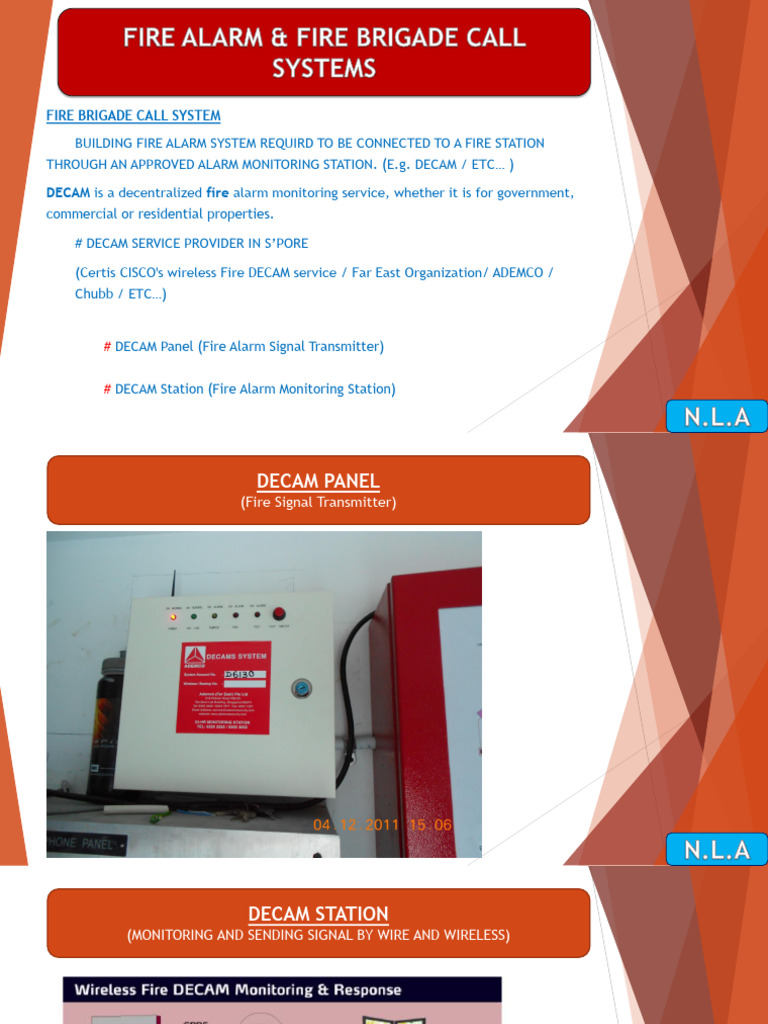 Fire Brigade Call & Alarm Systems Overview | PDF | Security Alarm ...