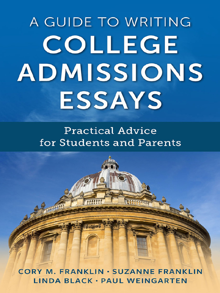 A Guide To Writing College Admissions Essays | PDF | Essays | Adverb