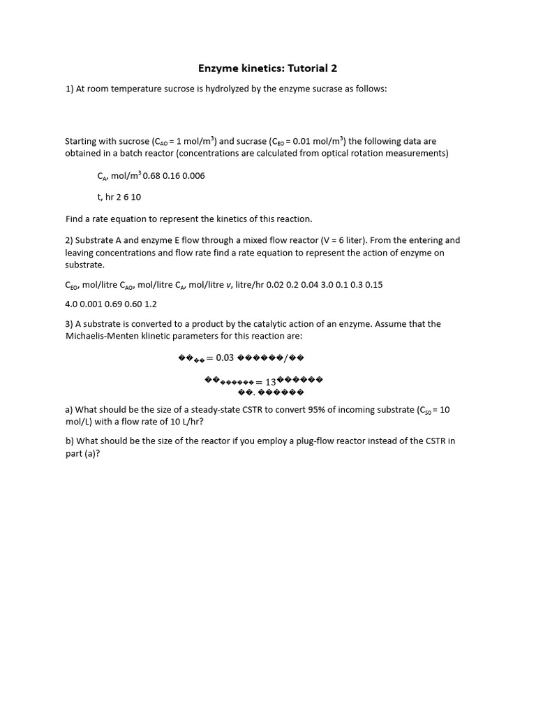 2..enzyme Kinetics 2 | PDF