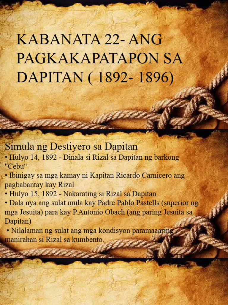 Kabanata 22-Rizal | PDF