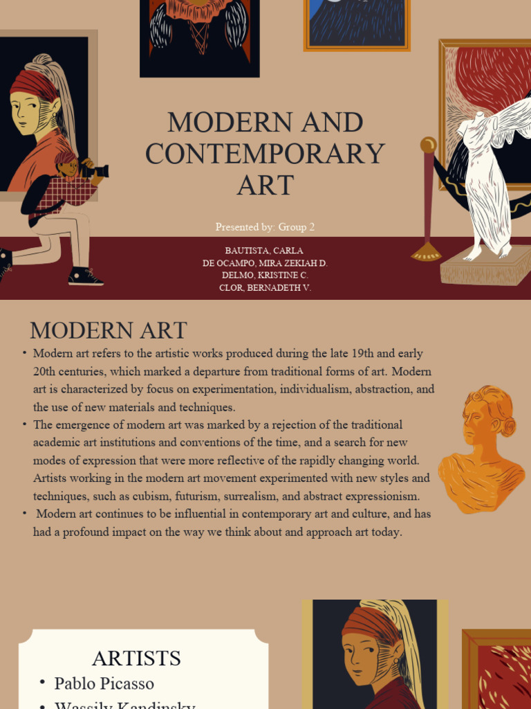 Olorful Vintage Illustrative Virtual Museum Presentation | PDF ...