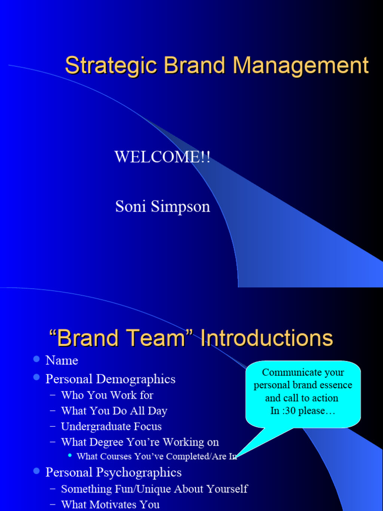 Strategic Brand Management | PDF | Brand | Product (Business)