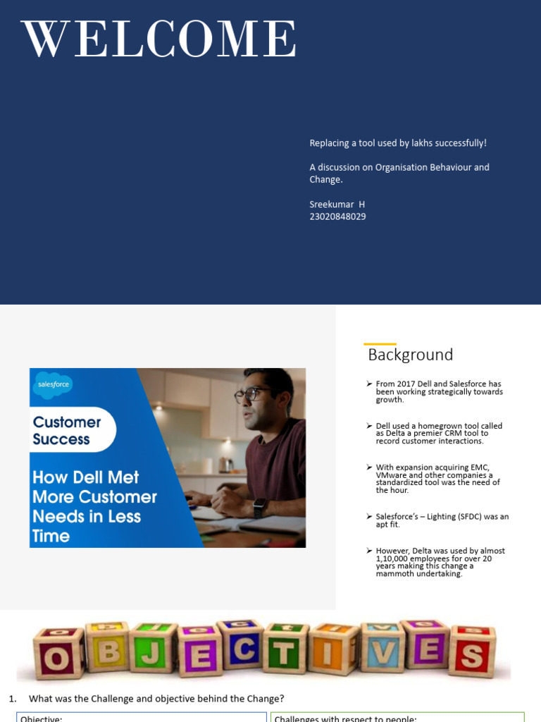 CRM Change Management at Dell | PDF | Dell | Human Communication