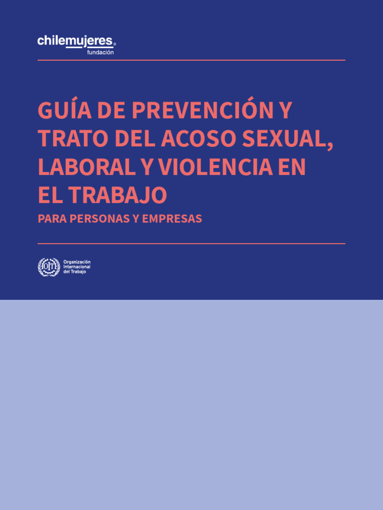 Guia de Prevencion y Trato Del Acoso Sexual Laboral y Violencia en El Trabajo | PDF | Acoso ...