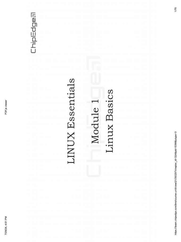 Linux Basics | PDF