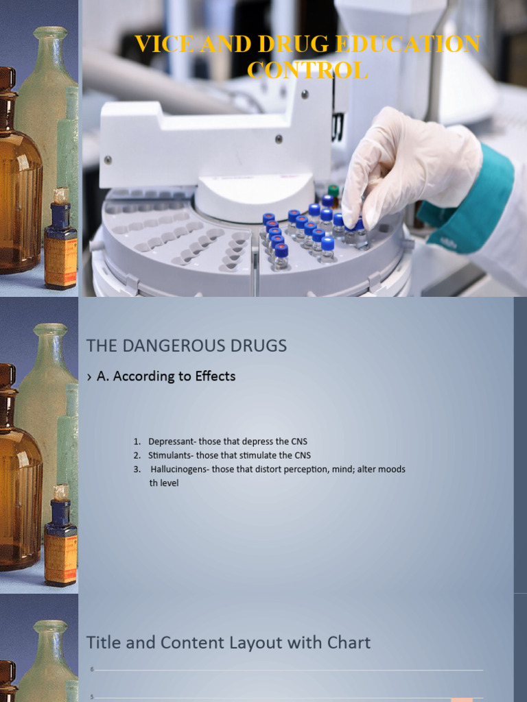 Drug Education: Effects and Categories | PDF