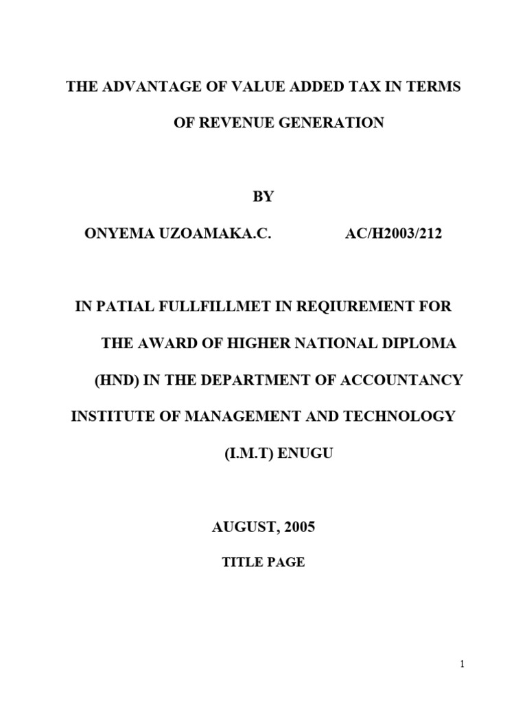 Sample | PDF | Taxes | Value Added Tax